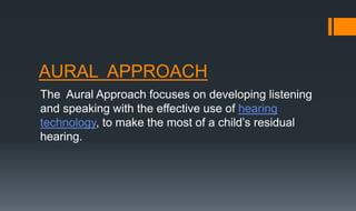 Assistive devices for hearing impairment | PPTX