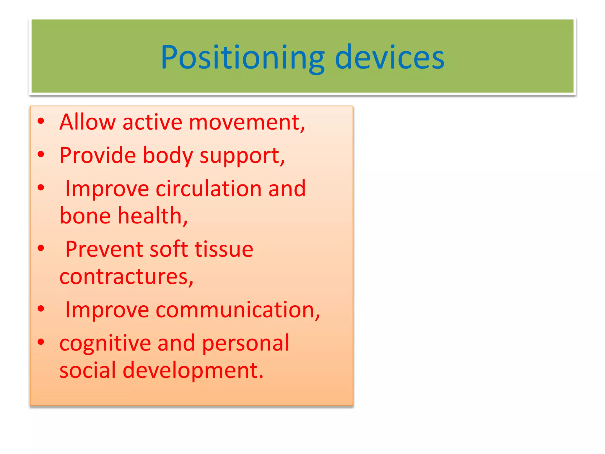 Assistive devices &technology for peadiatric rehabilitation | PPTX