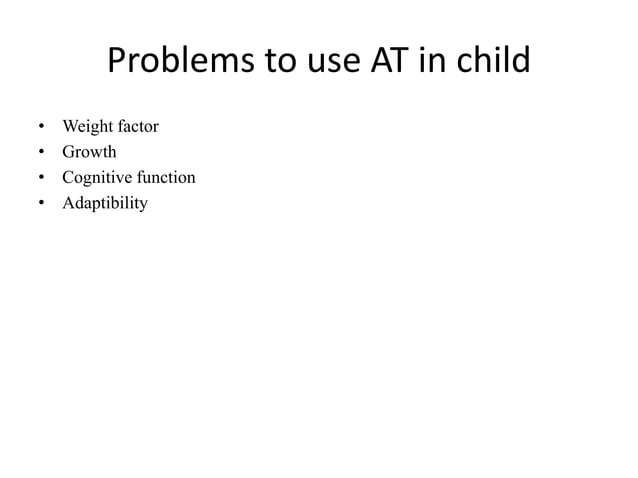 Assistive devices &technology for peadiatric rehabilitation | PPTX