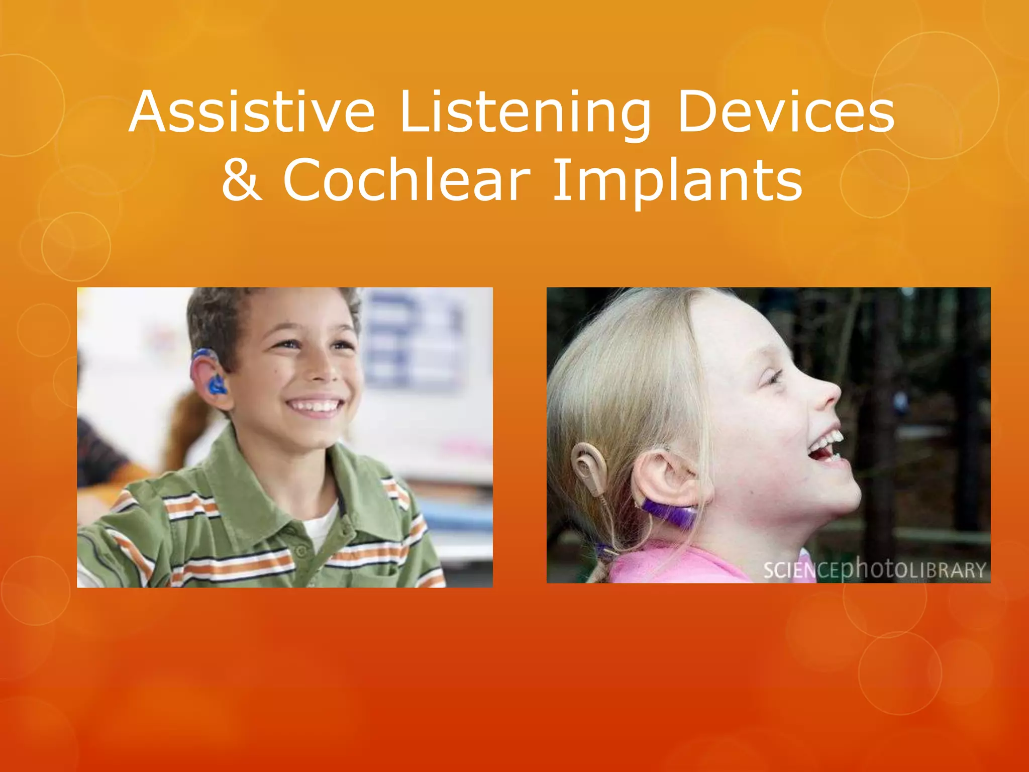 Assistive Listening Devices | PPTX