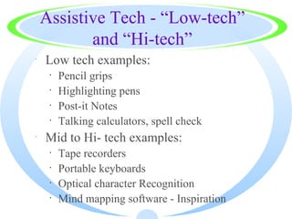 Assistive tech definition | PPT