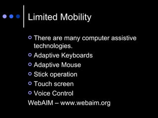 Assistive Technologies Webquest | PPT