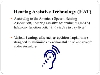 Assistive technologies | PPT