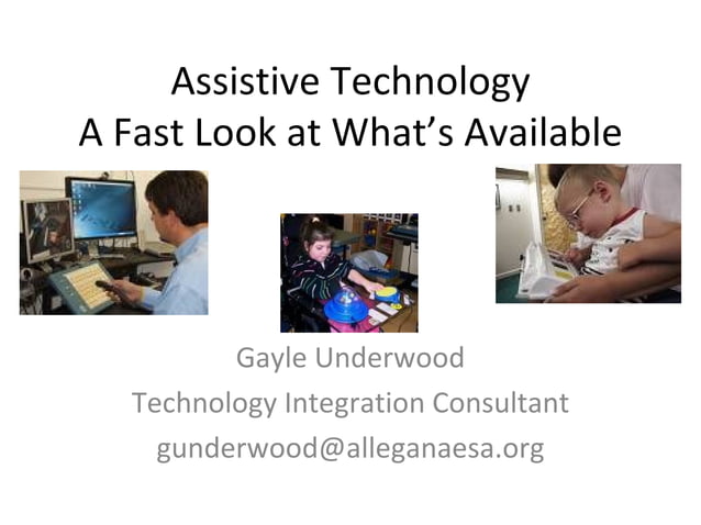 Assistive Technology | PPT