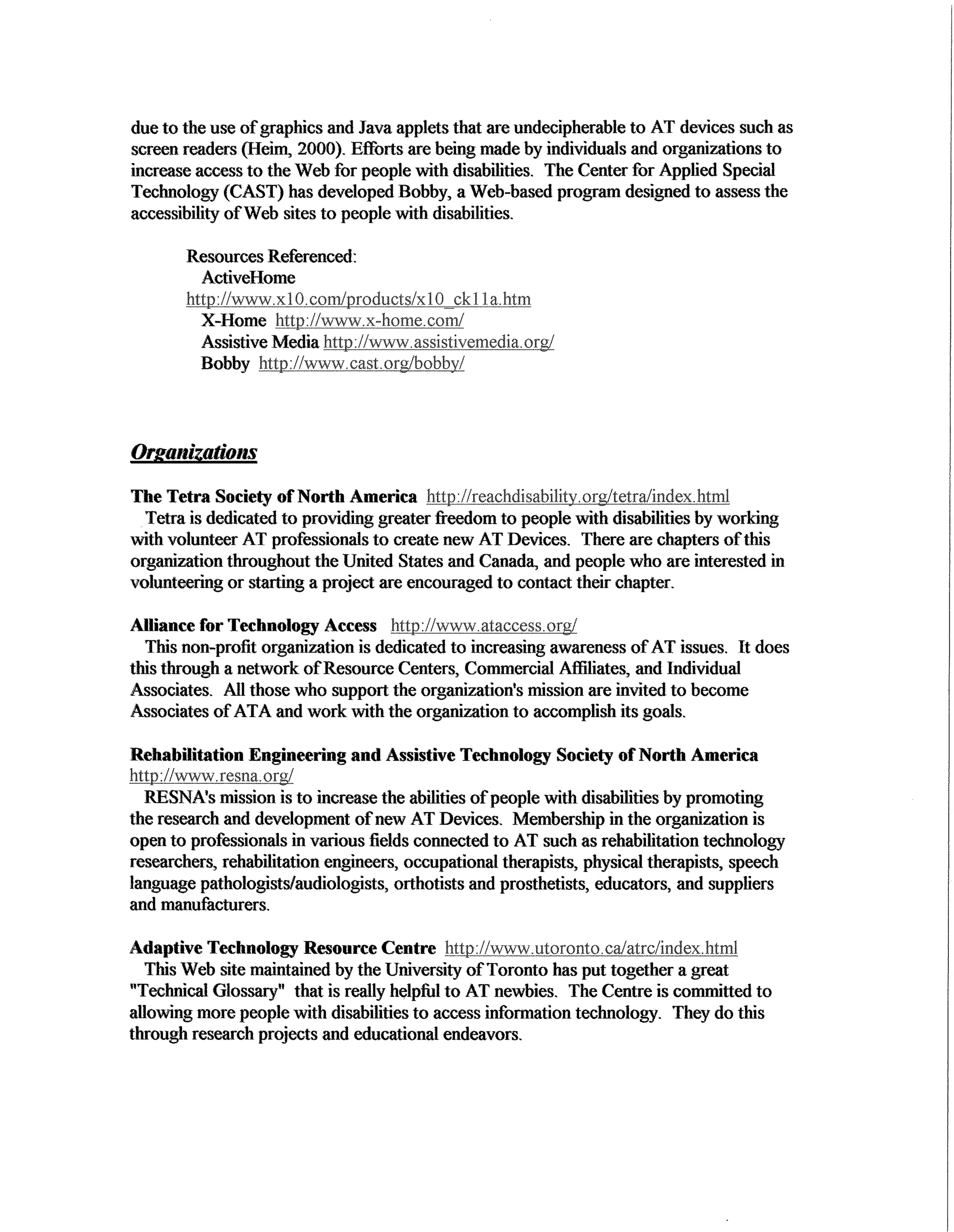Assistive Technology Pathfinder | PDF