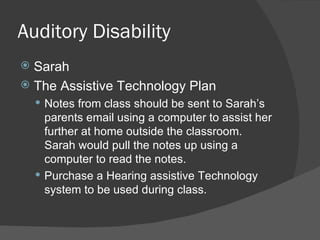 Assistive technology | PPT
