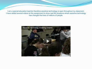 Assistive technology | PPTX | Special Needs Kids | Parenting