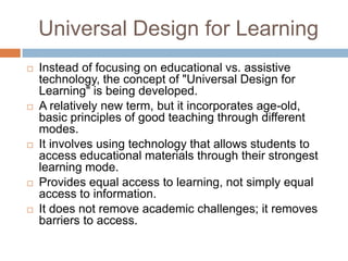 Assistive technology | PPTX