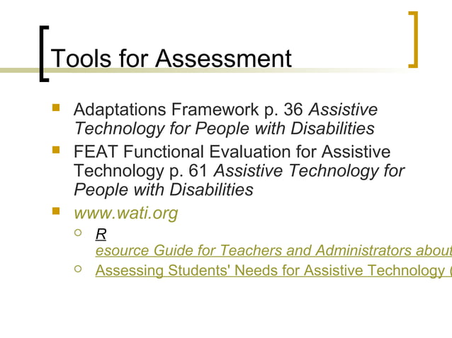 Assistive technology | PPT