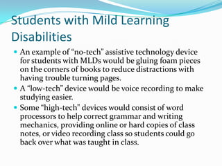 Assistive technology | PPTX | Digital Audio | Computer Software and ...