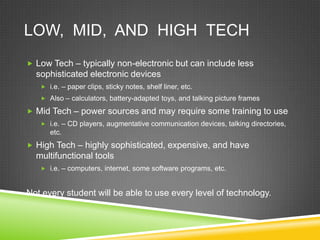 Assistive technology Presentation | PPTX