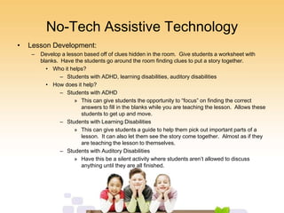 Assistive technology- Jamie Taylor | PPTX