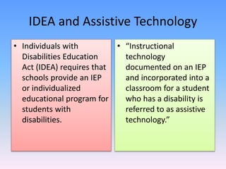 Assistive technology | PPT