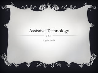 Assistive technology | PPT
