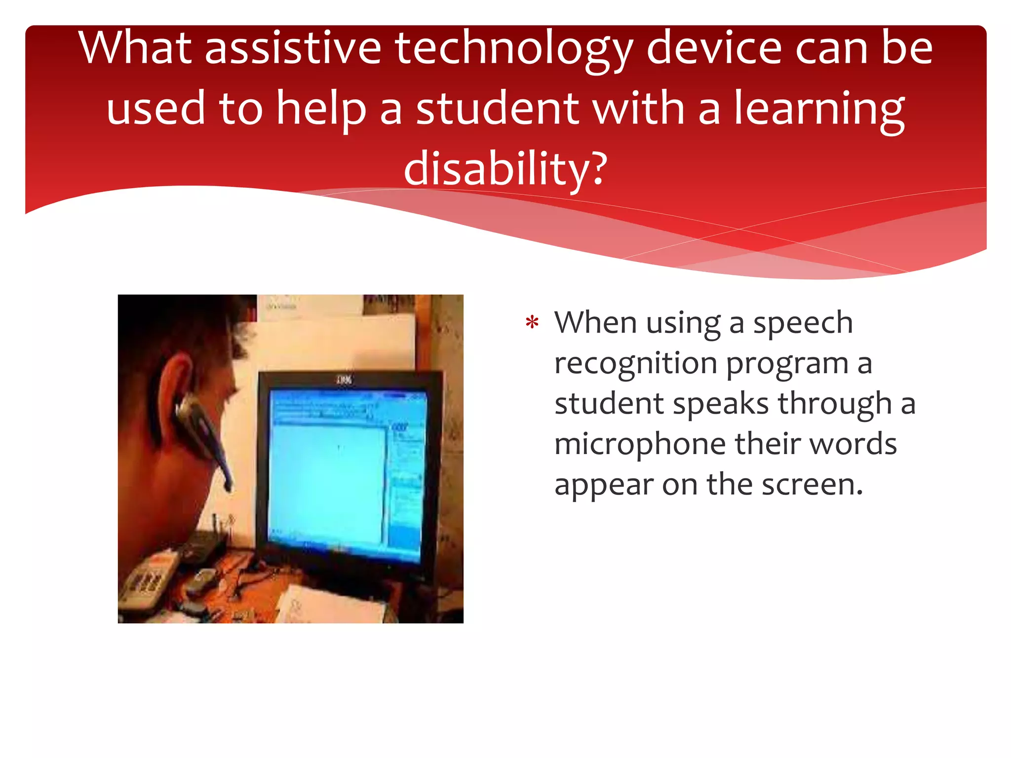 Assistive technology | PPTX