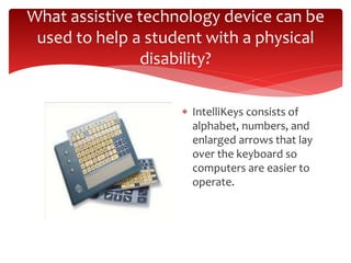 Assistive technology | PPTX