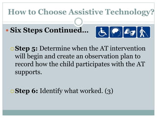 Assistive technology | PPTX