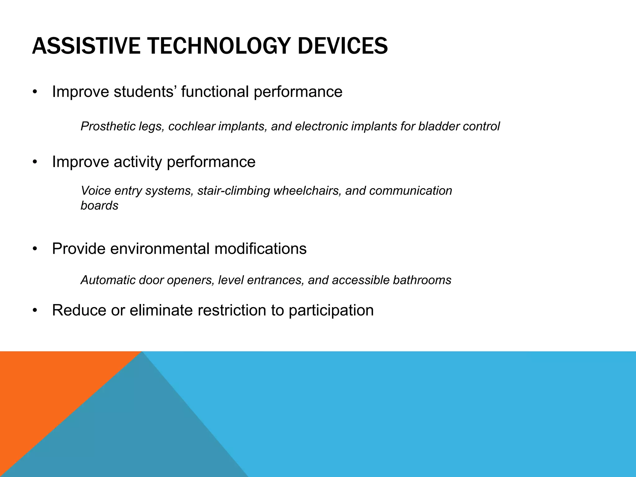 Assistive Technology | PPTX