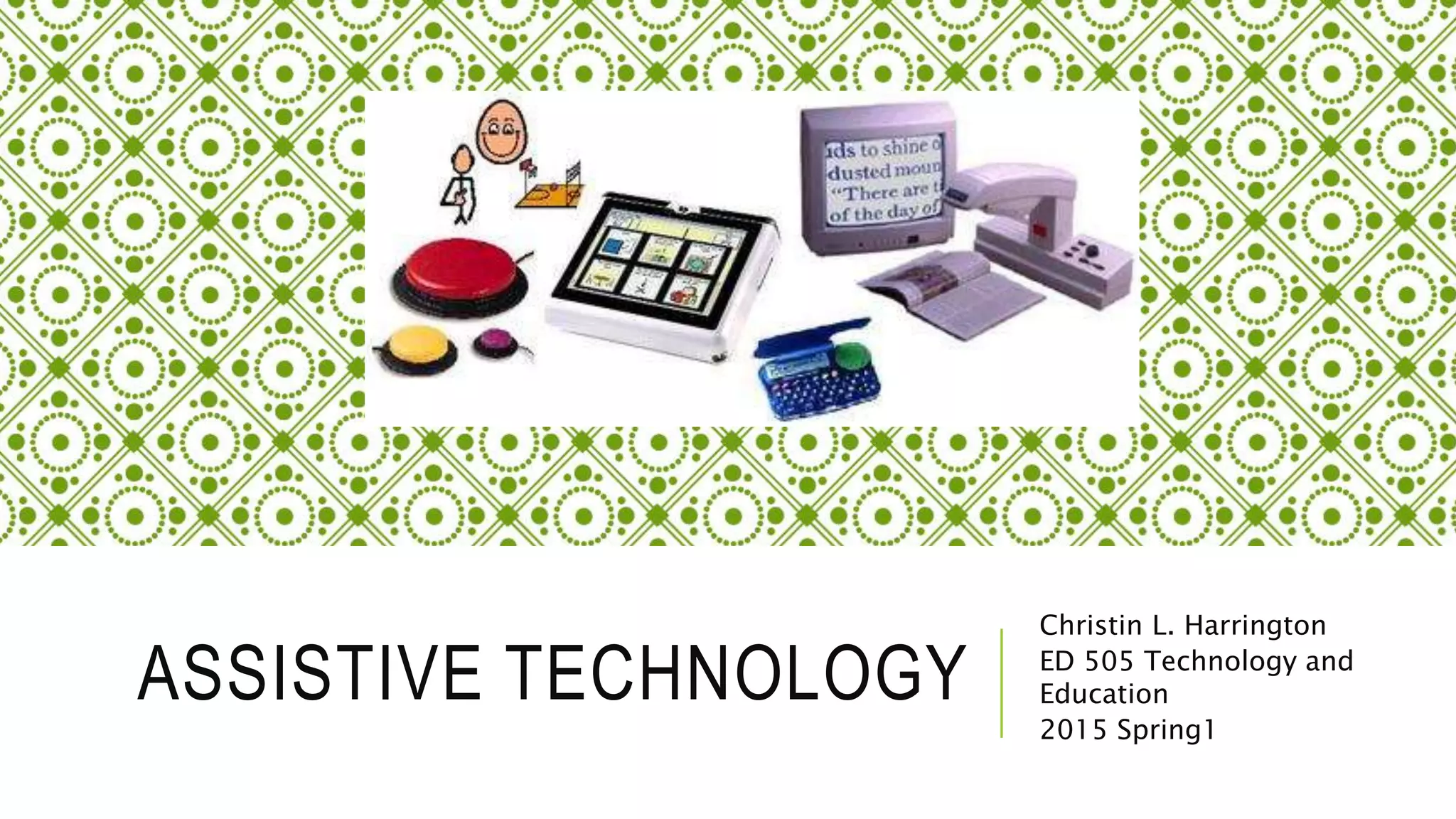 Assistive Technology | PPT