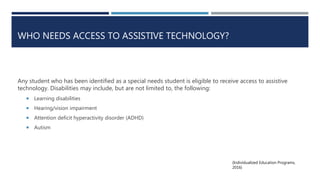 Assistive technology | PPT
