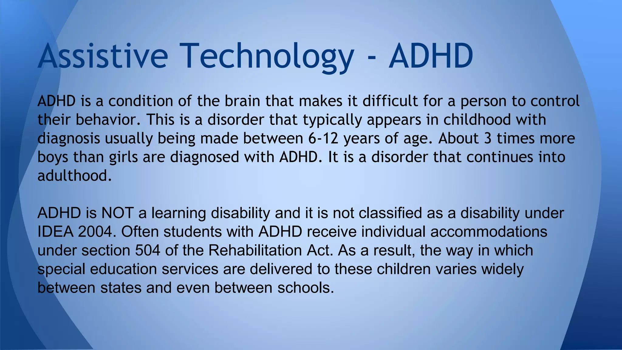 Assistive Technology - Alma Young | PPTX