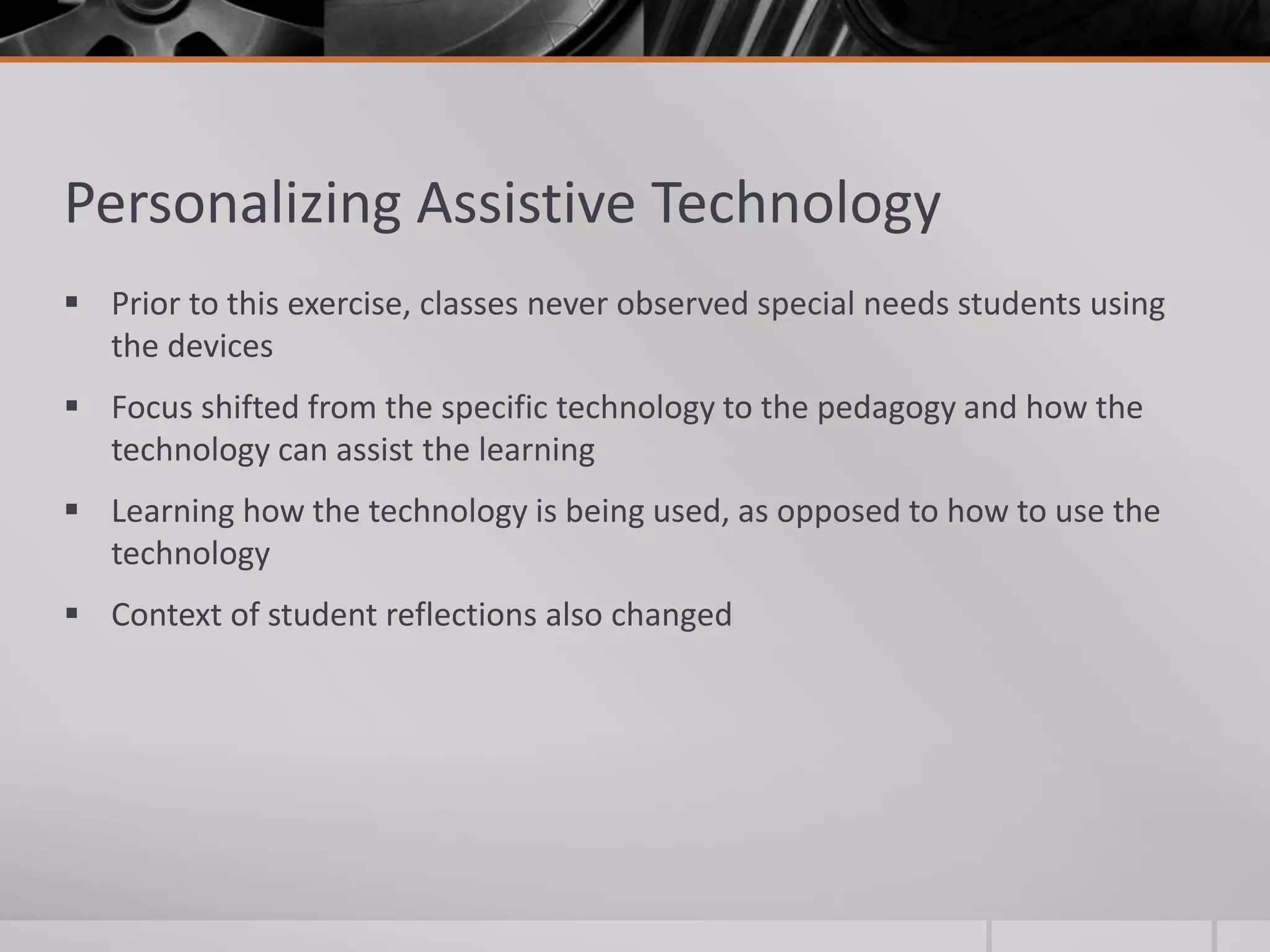 Assistive Technology & Ethics | PPTX
