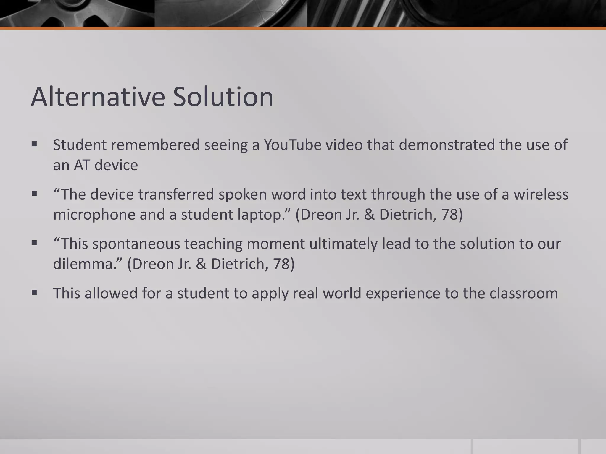 Assistive Technology & Ethics | PPTX