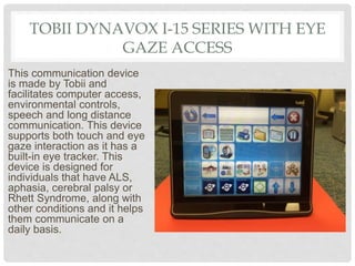 Assistive technology devices | PPTX