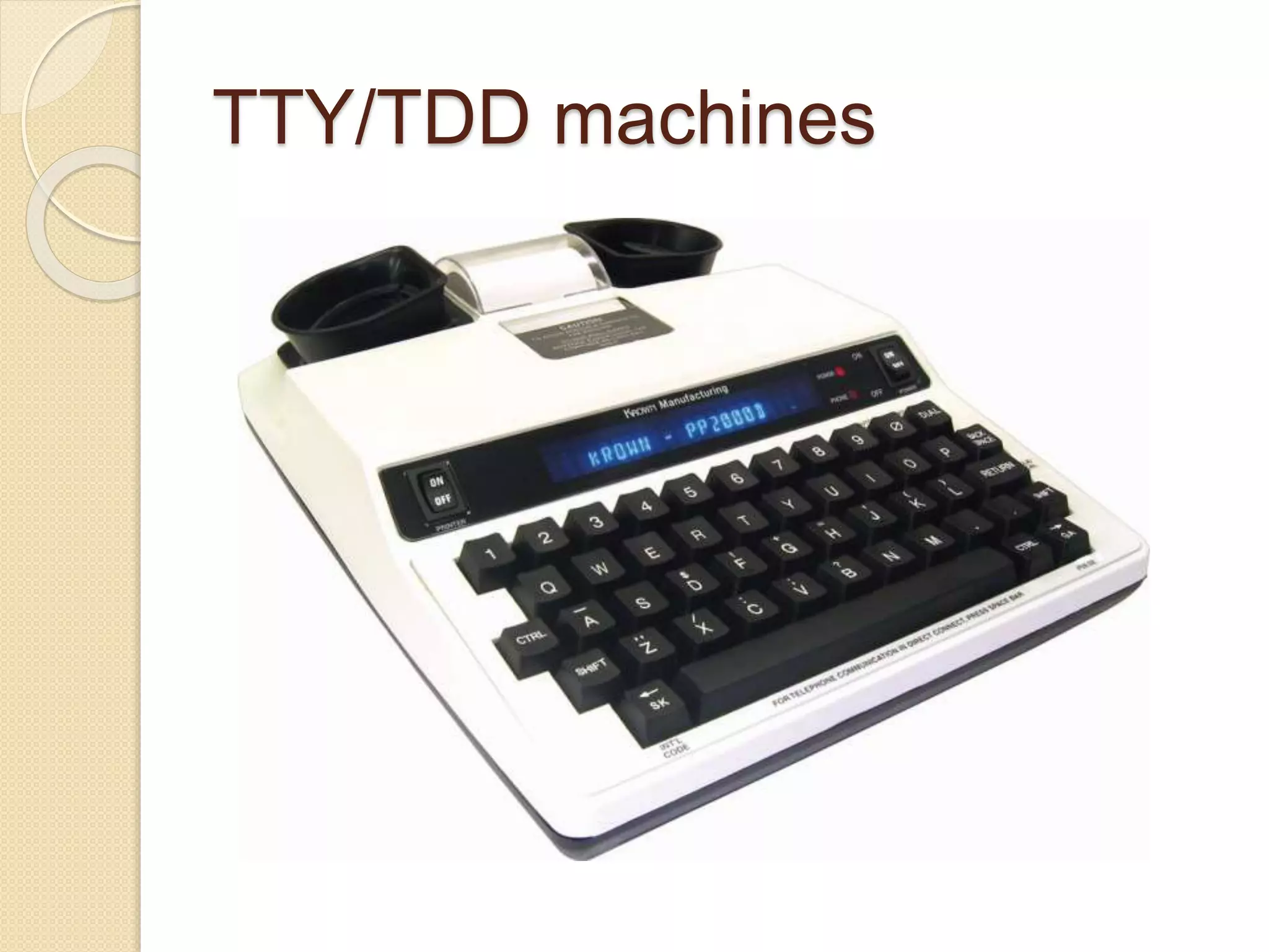 Assistive technology for deaf or hard of hearing | PPTX