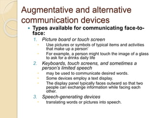 Assistive technology for deaf or hard of hearing | PPTX