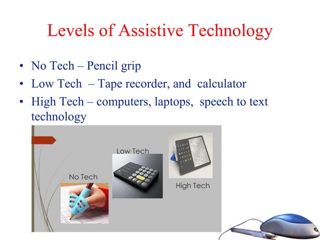 Assistive technology for inclusive classroom | PPTX