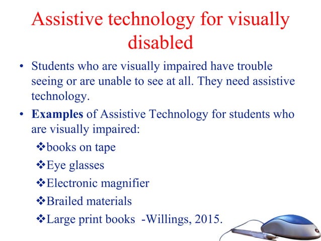 Assistive technology for inclusive classroom | PPTX