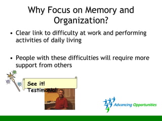 Assistive Technology For Memory And Organization | PPT