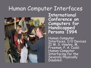 Assistive technology for the disabled | PPTX