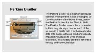 Assistive technology for visual impairment.pptx