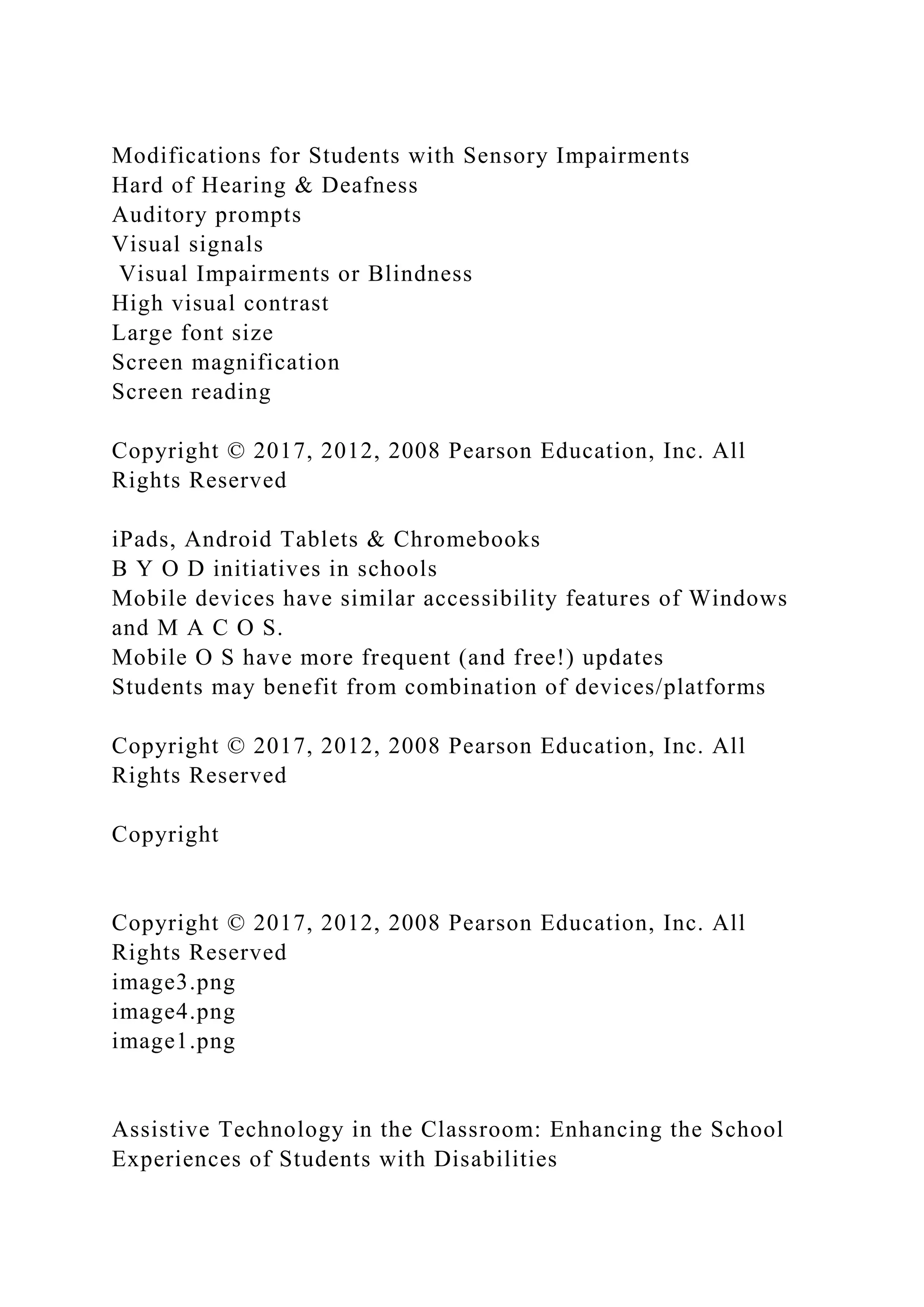 Assistive Technology in the Classroom Enhancing the School Expe.docx