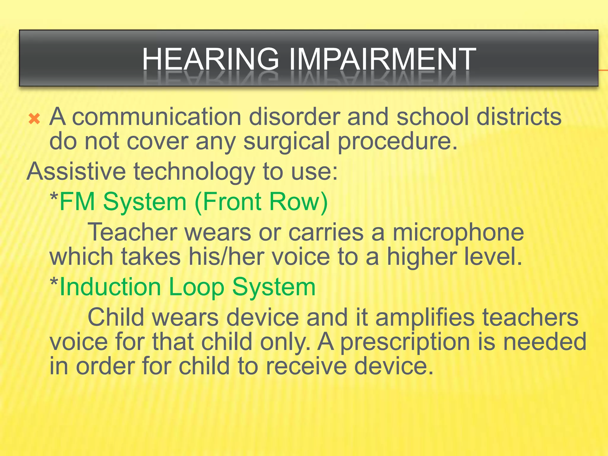 Assistive technology power point | PPTX