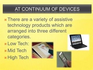 Assistive technology power point | PPT