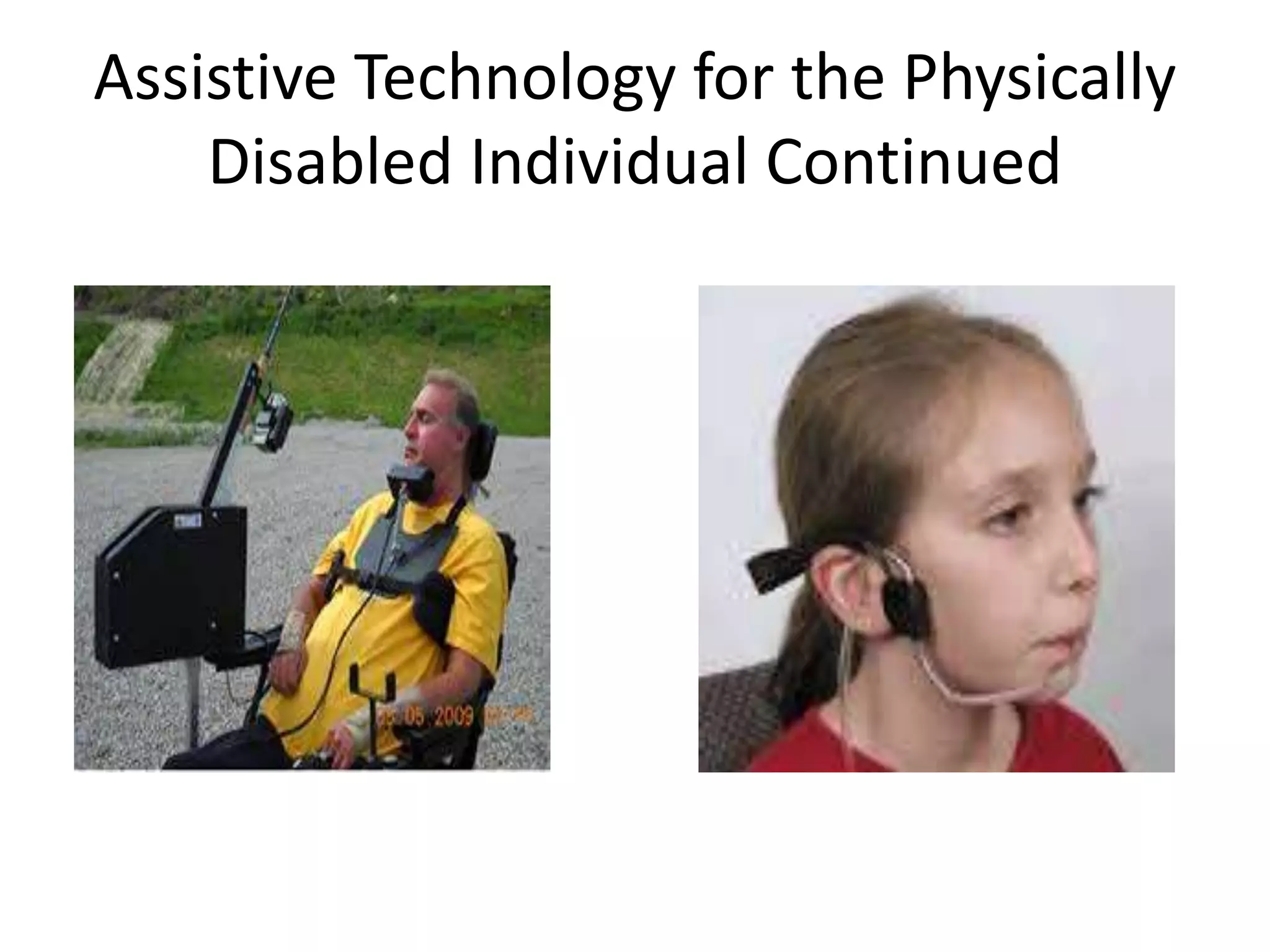 Assistive technology powerpoint | PPTX