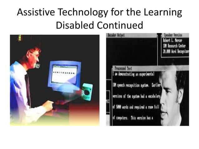 Assistive technology powerpoint | PPTX