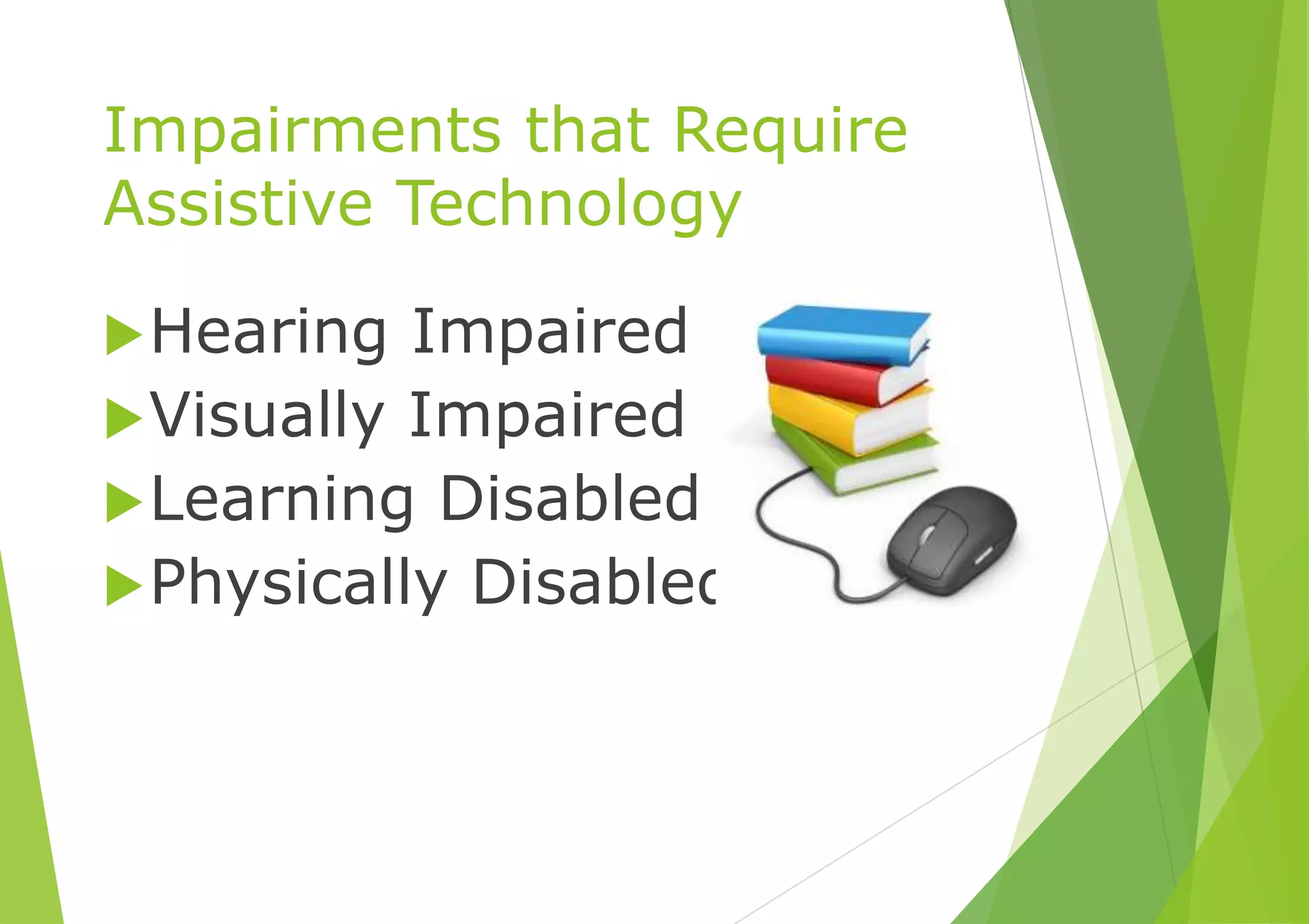 Assistive technology powerpoint | PPTX