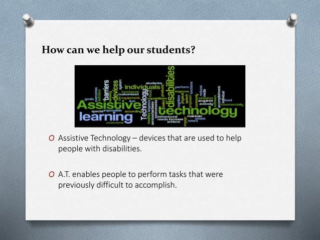 Assistive Technology Presentation | PPT