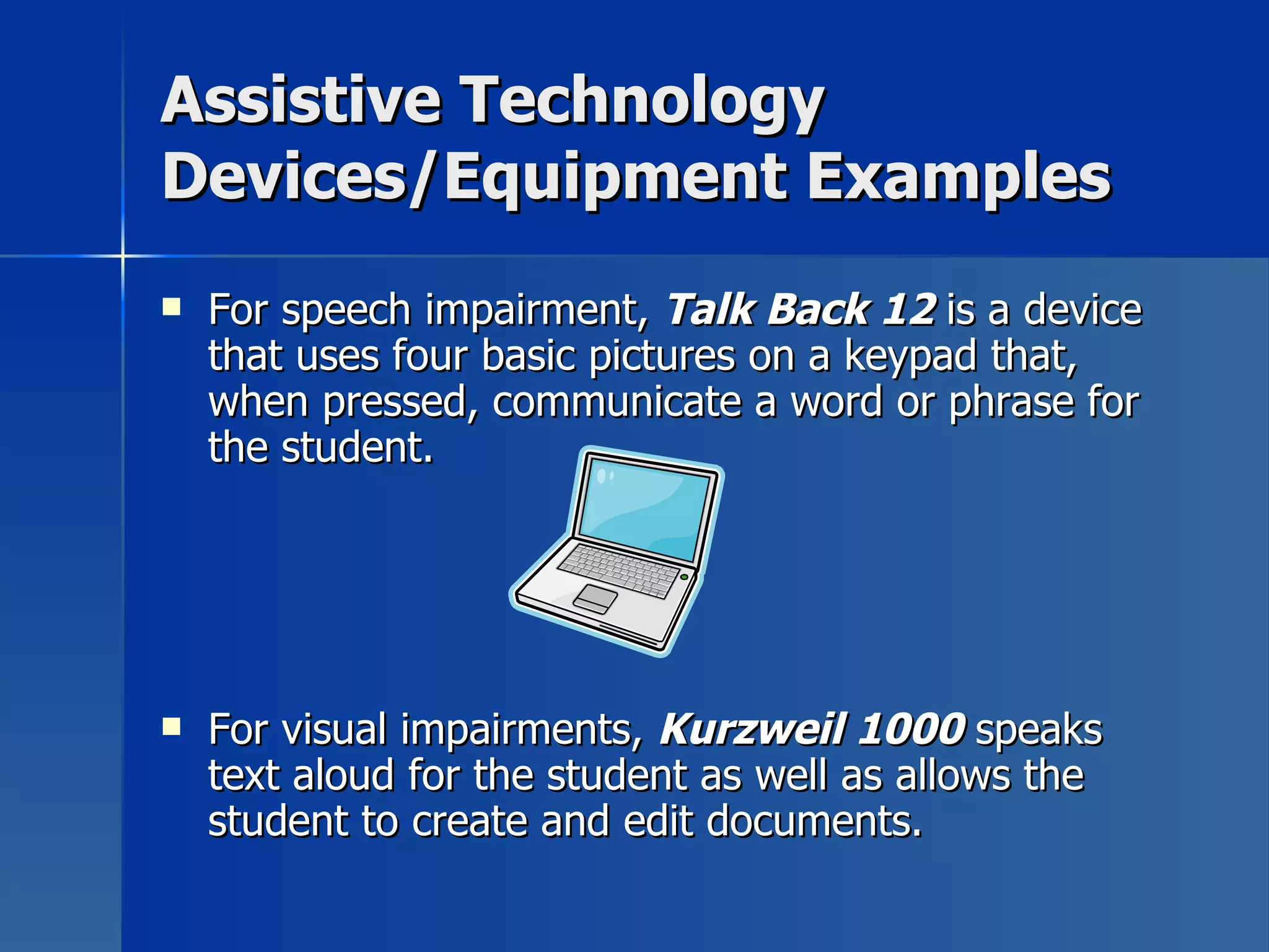 Assistive Technology Presentation | PPT