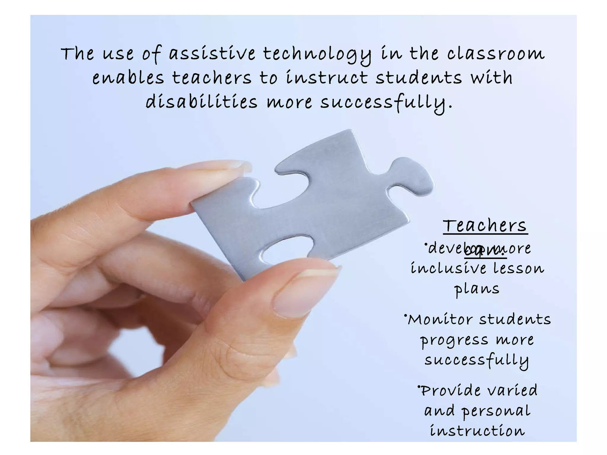 Assistive technology ppt | PPT