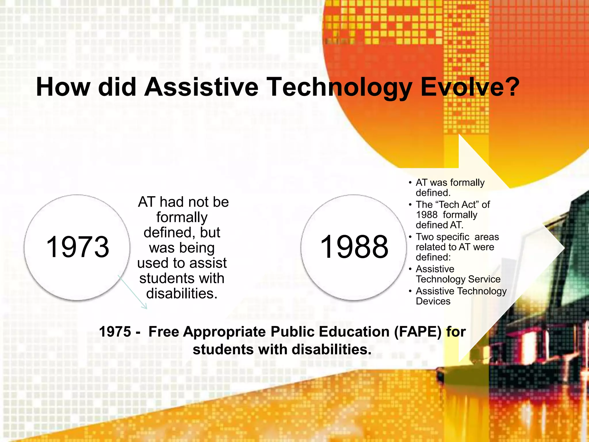 Assistive technology ppt | PPTX