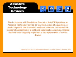 Assistive technology ppt