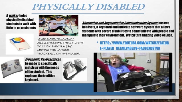 Assistive technology ppt | PPTX