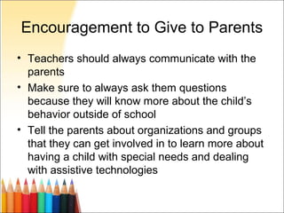 Assistive Technology and Special Education | PPT