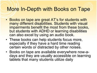 Assistive Technology Presentation | PPT