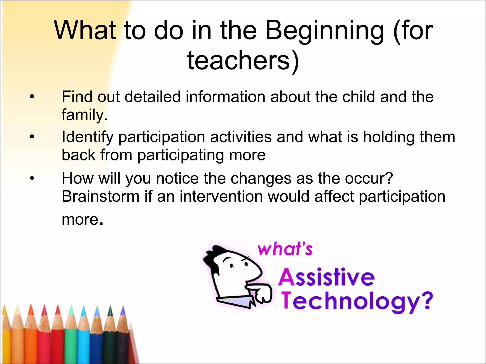 Assistive Technology Presentation | PPT